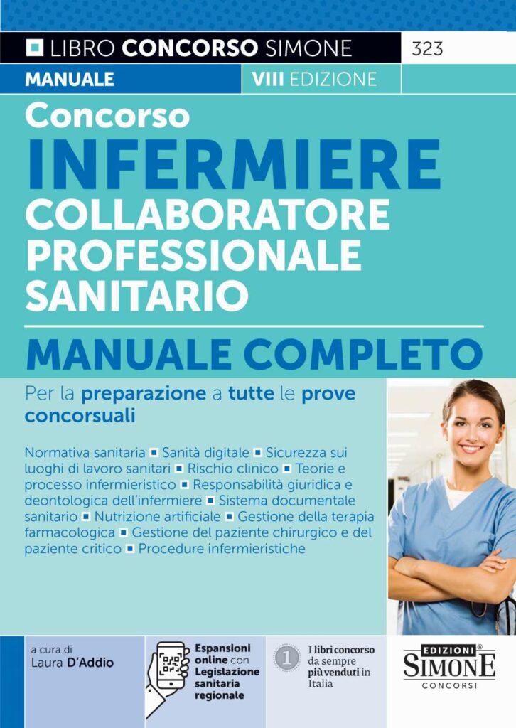 Libri concorso infermieri - Manuale, quiz e kit completo - Edizioni Simone