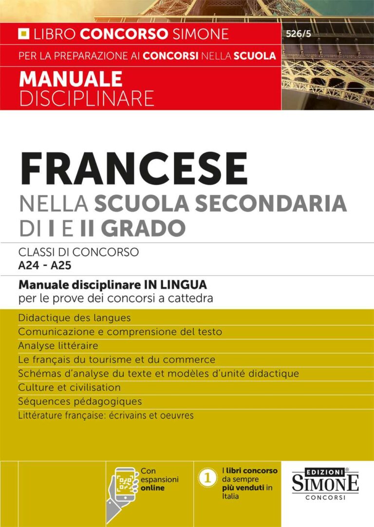 Libri e manuali per la prova orale del Concorso Scuola - Edizioni Simone