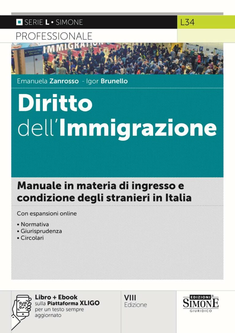 Diritto dell'Immigrazione - Manuale - Edizioni Simone