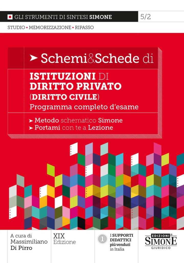 Libri di diritto privato- Edizioni Simone