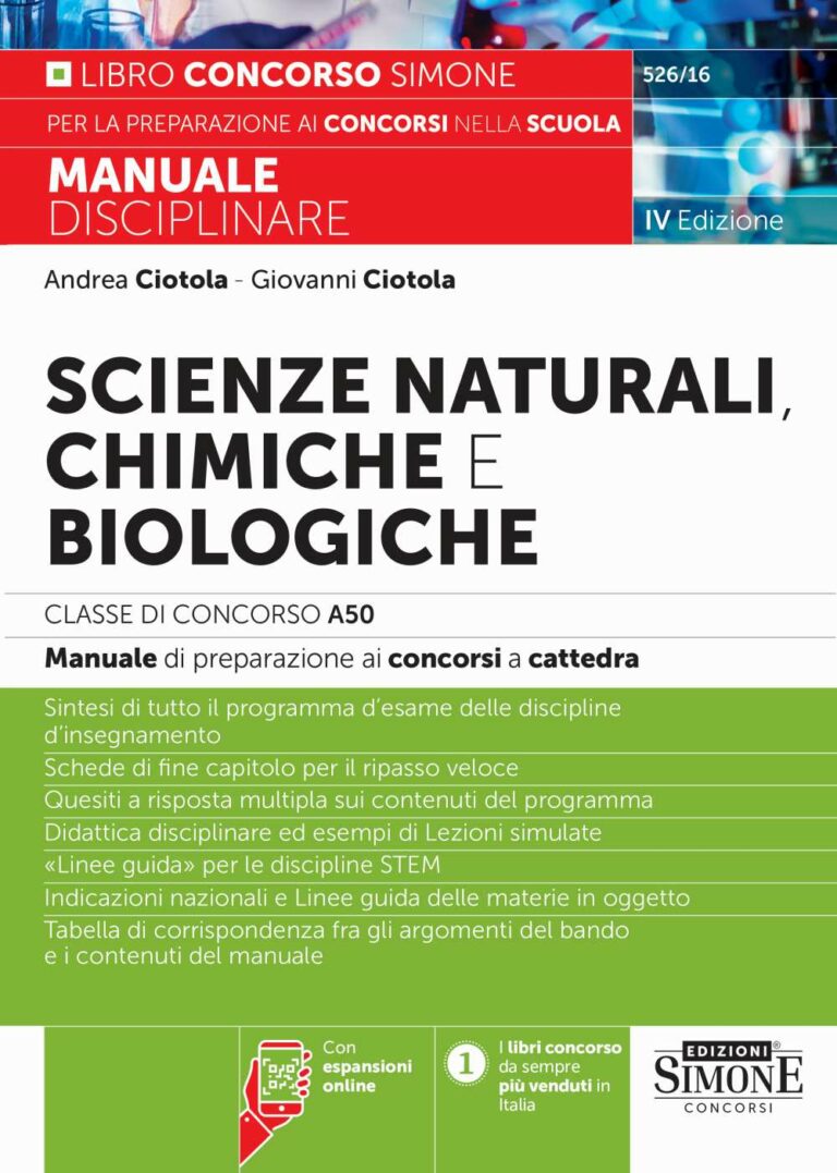 Libri e manuali per la prova orale del Concorso Scuola - Edizioni Simone